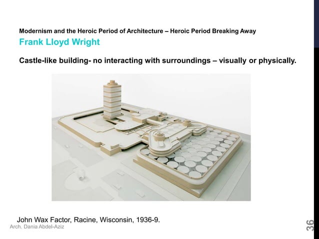 history of contemporary architecture - 18. Frank-Lloyd-Wright.ppt