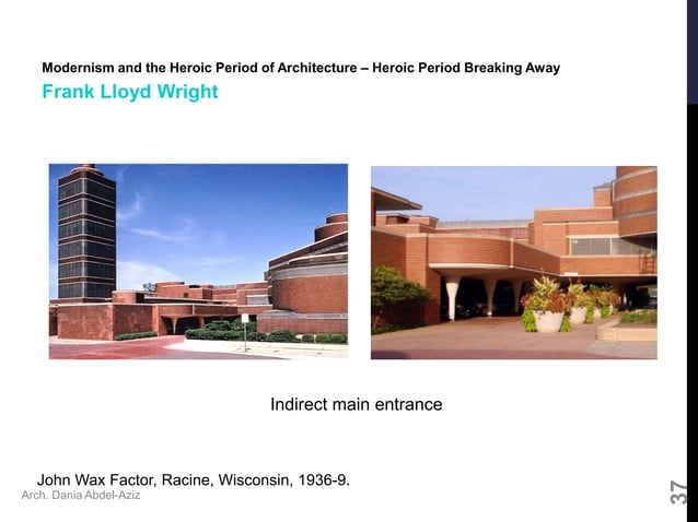 history of contemporary architecture - 18. Frank-Lloyd-Wright.ppt