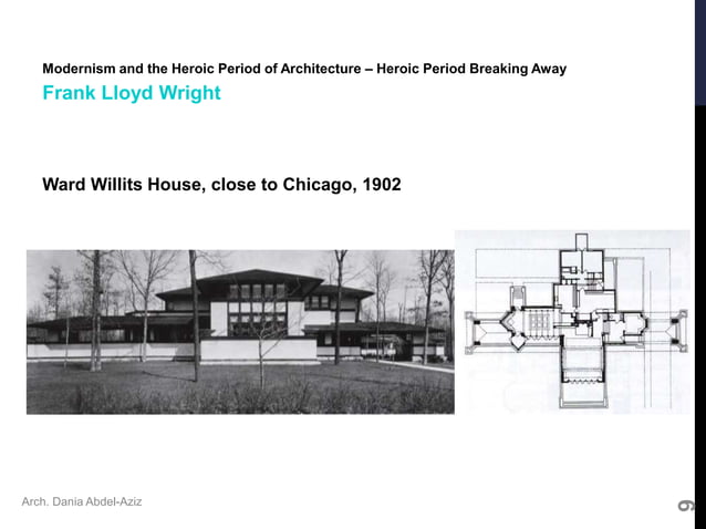 history of contemporary architecture - 18. Frank-Lloyd-Wright.ppt