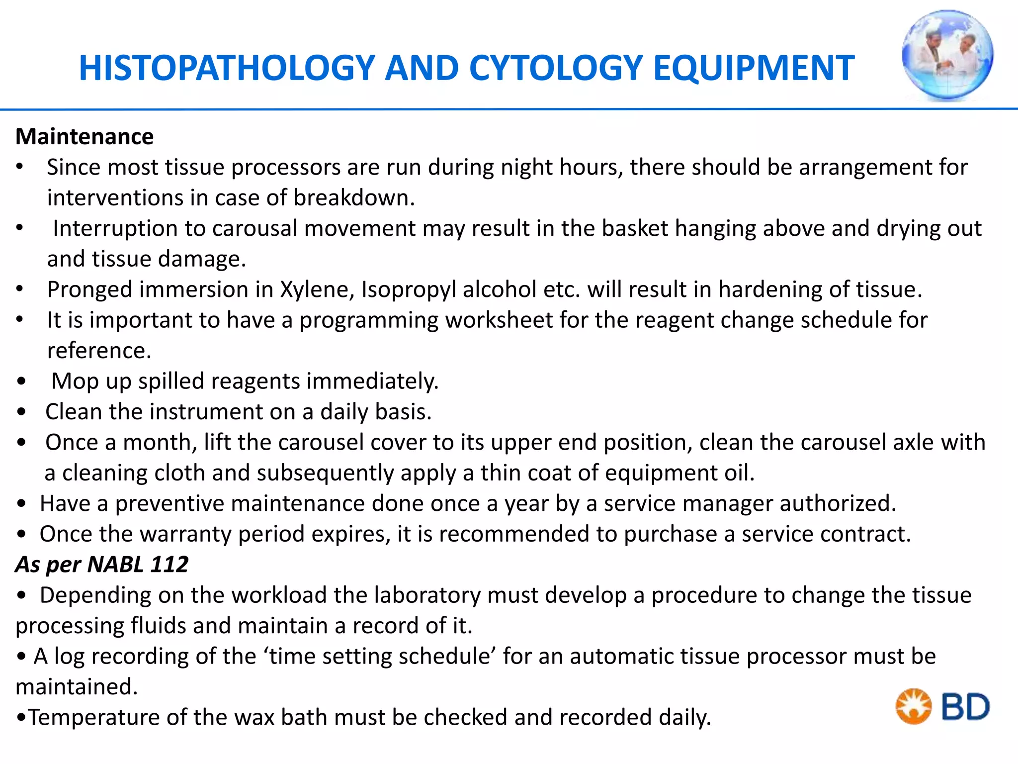 18.Histopathology Section.pptx | Chemistry | Science