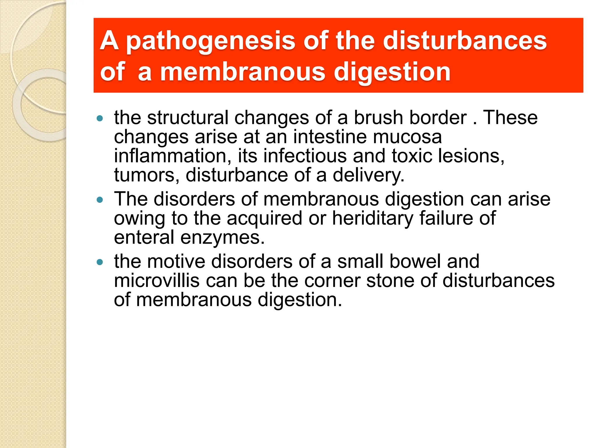 digestion disorders.pptx | Endocrine and Metabolic Diseases | Diseases and Conditions