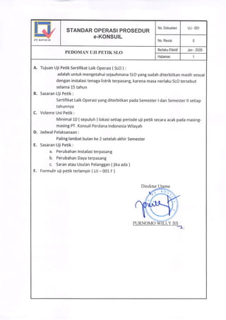 18. SOP e-KONSUIL - UJ -001 Pedoman Uji Petik SLO.pdf