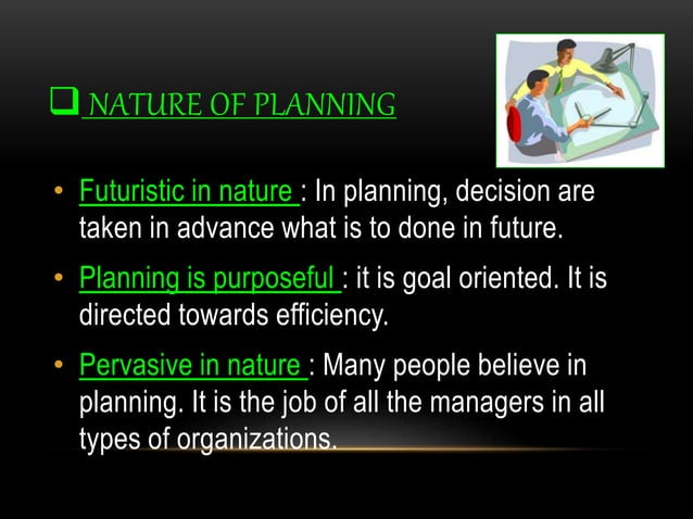 (18).pptx planning function and nature . | PPT