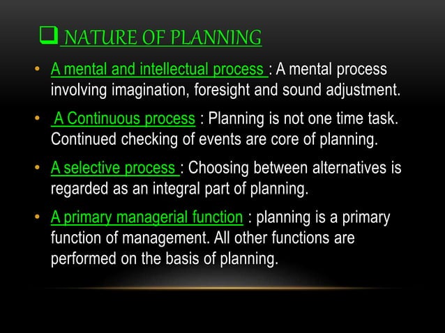 (18).pptx planning function and nature . | PPT
