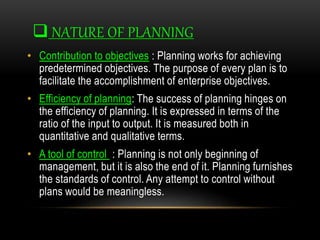 (18).pptx planning function and nature . | PPTX