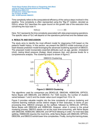 A NOVEL DENSITY-BASED CLUSTERING ALGORITHM FOR PREDICTING CARDIOVASCULAR DISEASE | PDF
