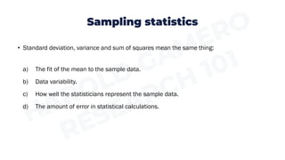Research 101: Sampling Techniques in Research | PDF