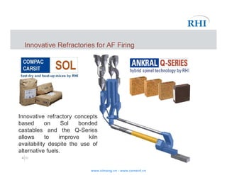 18. RHI - Innovative Refractory Materials for Alternative Fuel Fired ...