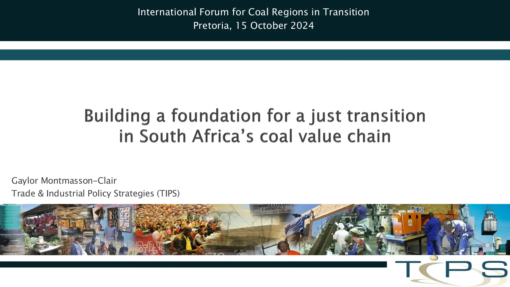 Building a foundation for a just energy transition in South Africa's ...