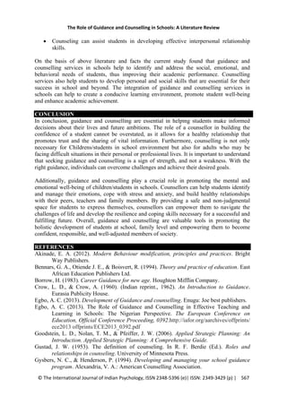 Guiding wisdom through guidance and counseling | PDF