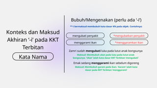 Memantapkan Binaan/Rumus Kata Kerja Transitif | PPTX