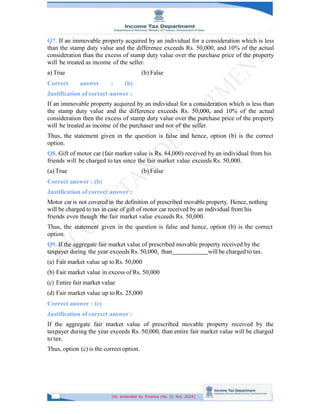 18. Tax treatment of gifts.pdf.pptxtaxde | PDF