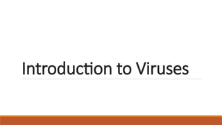 18. Introduction to Viruses and Pathogenesis.pptx