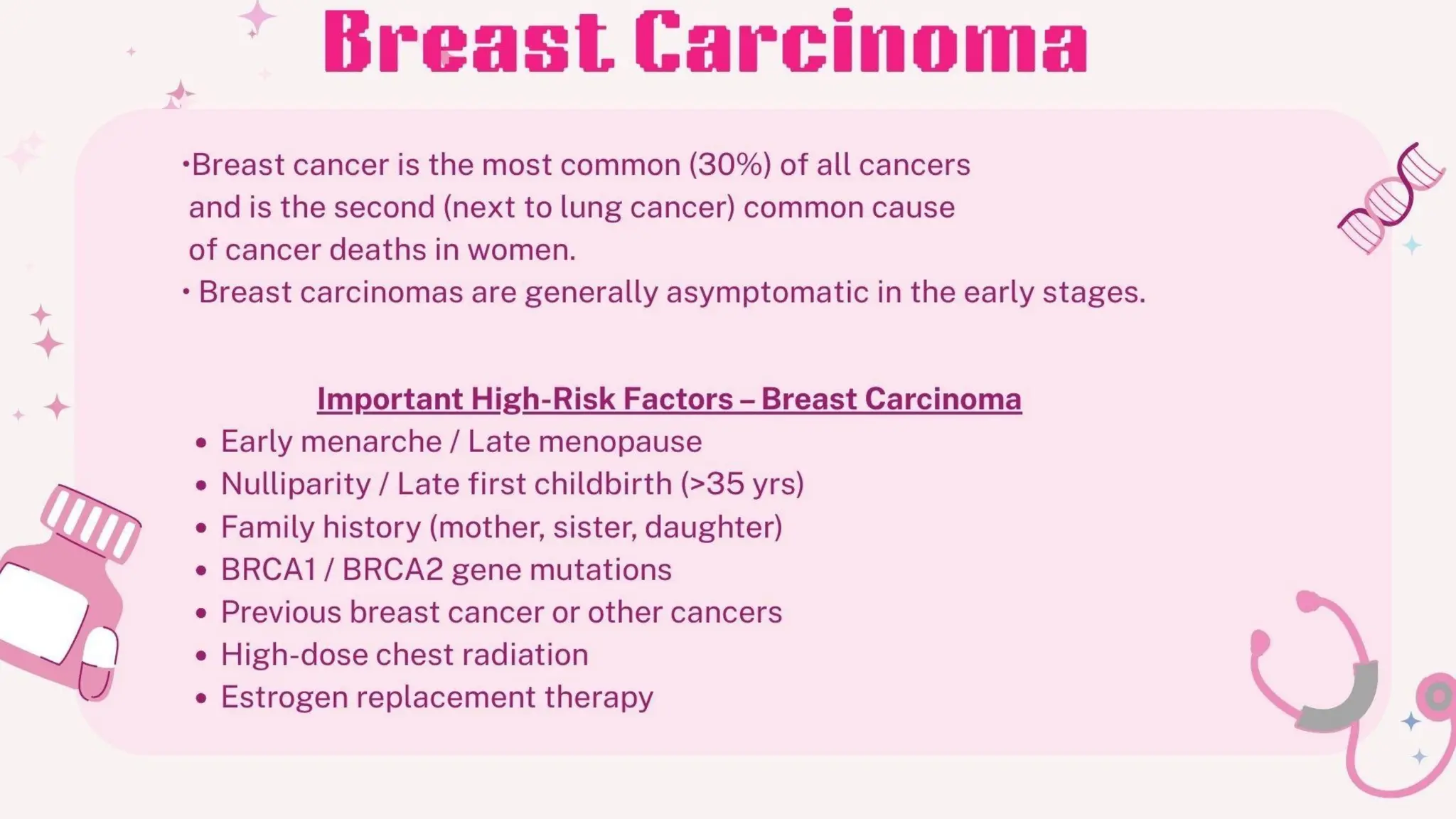 Cancer screening in females and pap smear test | PPTX