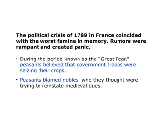 18.2 the french revolution unfolds | PPT