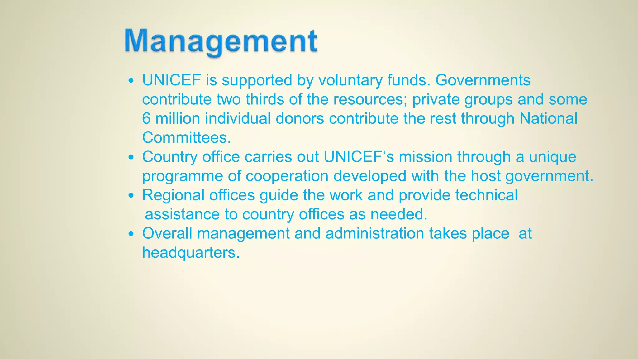 UNICEF PRESENTATION 2020 | PPTX