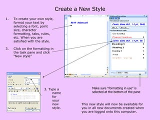 Bullets and Styles | PPT
