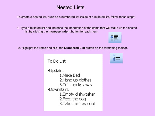 Bullets and Styles | PPT | Desktop Publishing | Computer Software and Applications