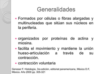 18. celula muscular esqueletica | PPTX