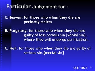 18 Death Judgement Eternity | PPT