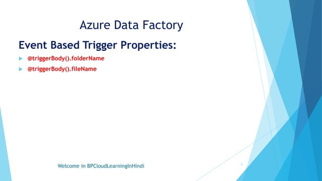 18 Event Based Trigger In Azure Data Factorypptx