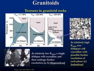 ChatGPT "Granitoids" includes diverse felsic intrusive rocks | PPT