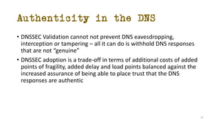 RIPE 82: DNS Evolution | PPT