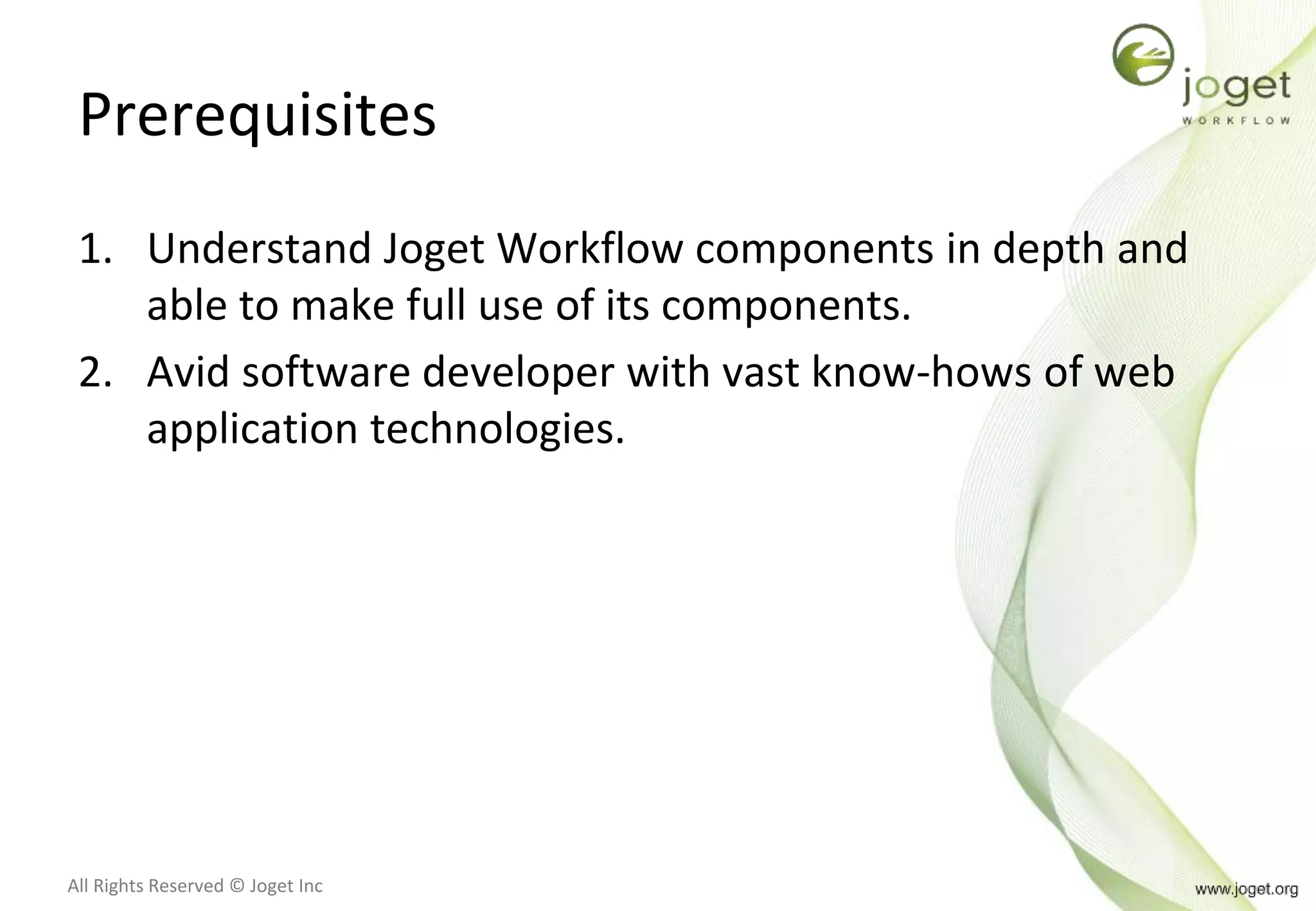 Joget Workflow v6 Training Slides - 18 - Integrating with External ...