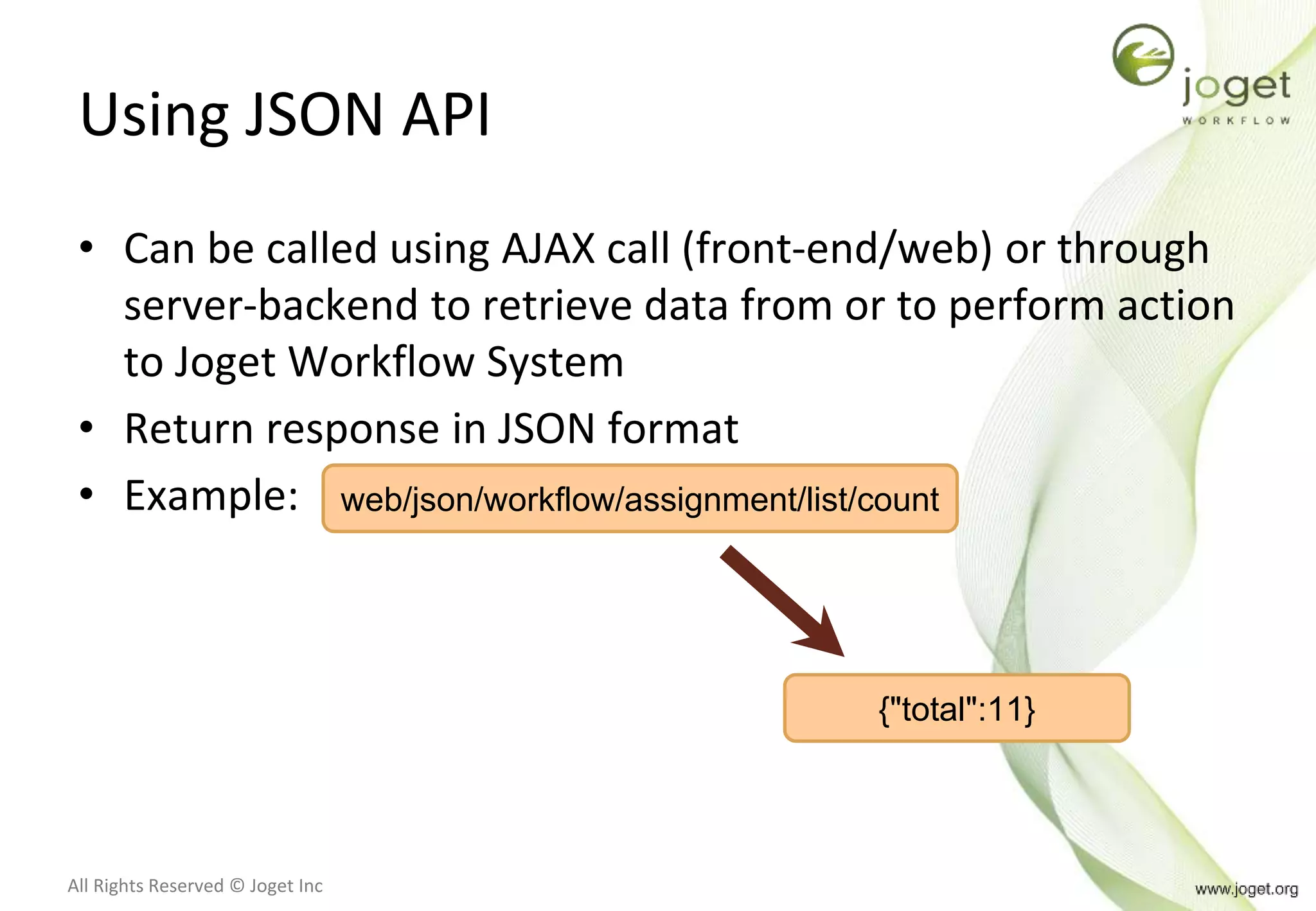 Joget Workflow v6 Training Slides - 18 - Integrating with External ...