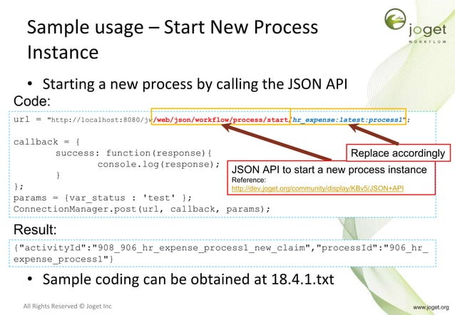 Joget Workflow v6 Training Slides - 18 - Integrating with External System | PPTX