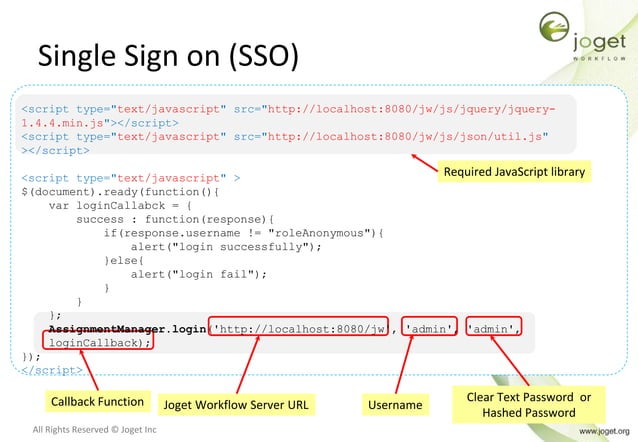 Joget Workflow v6 Training Slides - 18 - Integrating with External System | PPTX