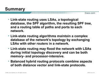 18 link state - balanced hybrid routing | PPT | Computer Networking ...