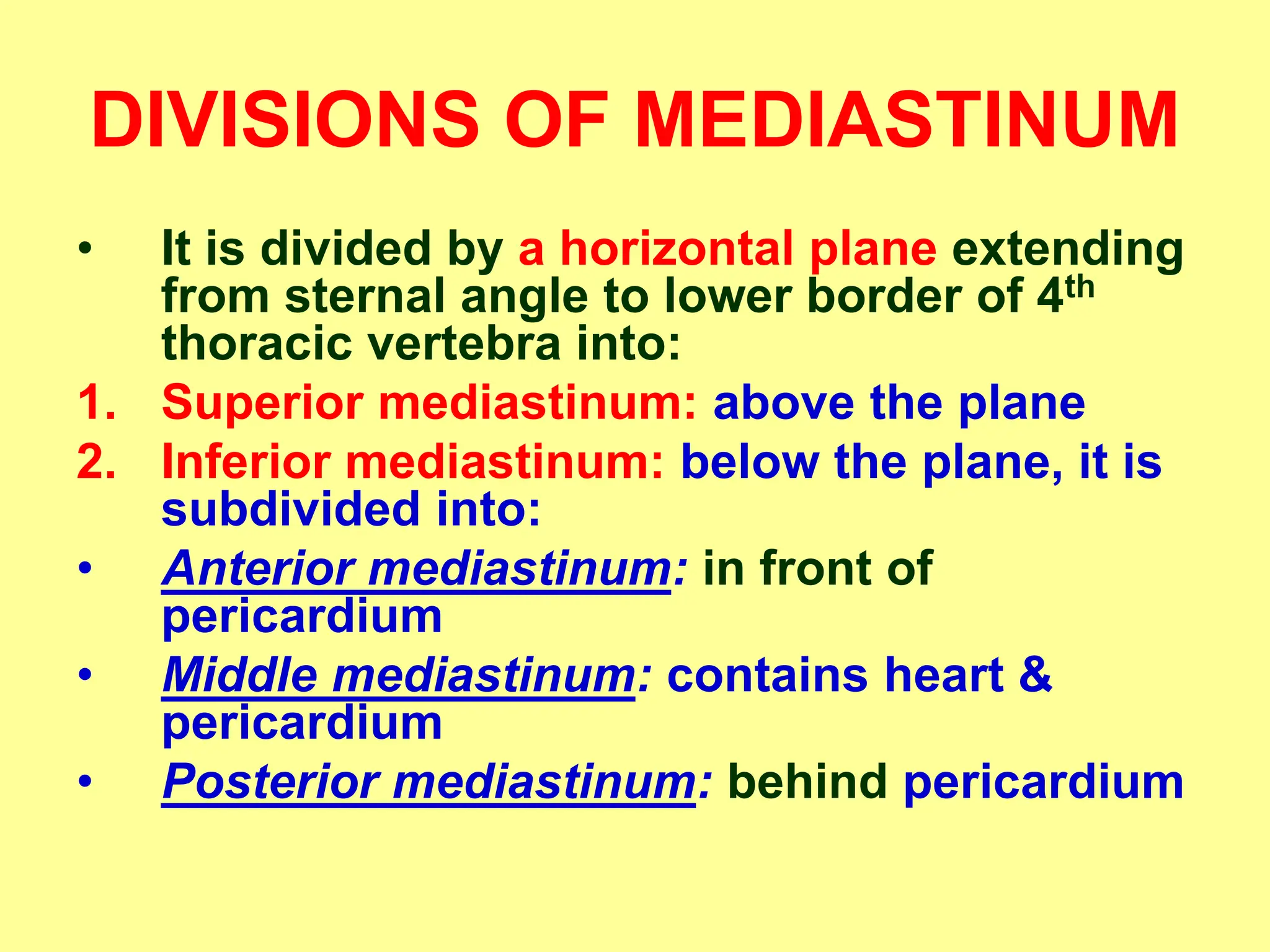 18-Mediastinum.ppt middle posterior anterior | PPT