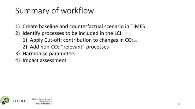 Integrating TIMES and life cycle assessment models | PDF | Environment | Science