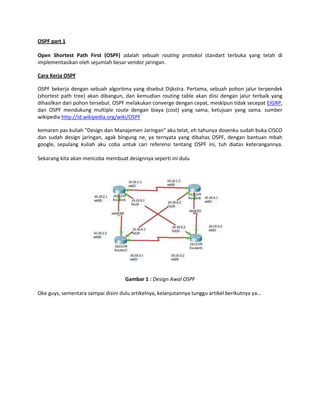 18. ospf part 1 | PDF