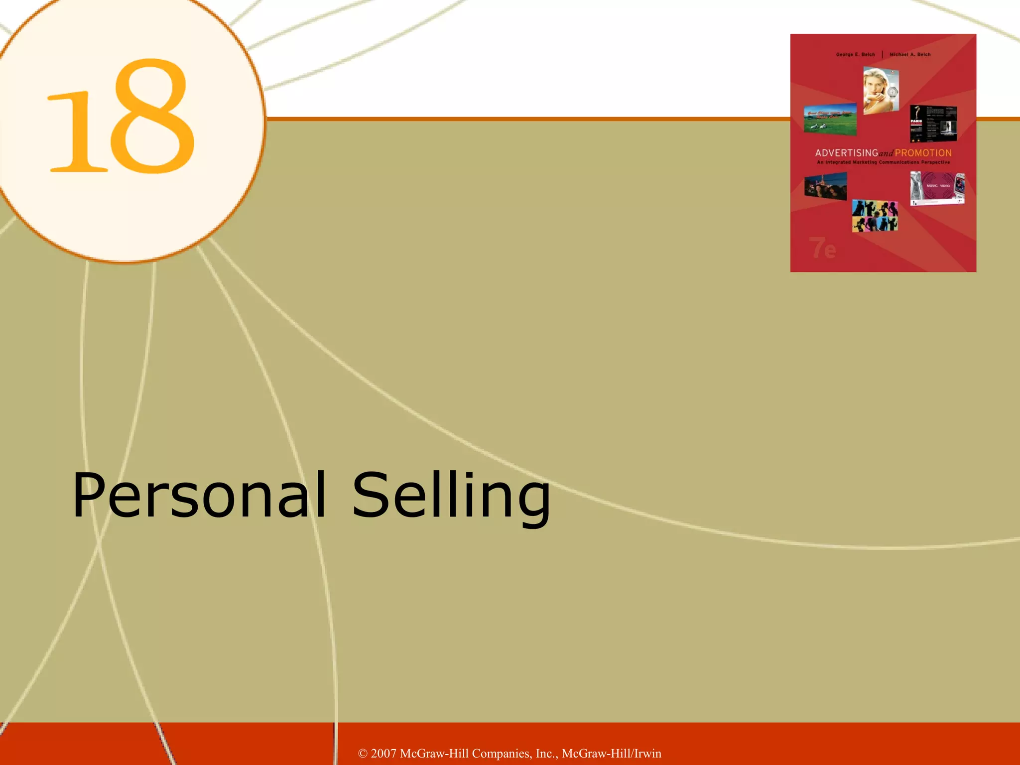 18. personal selling | PPT