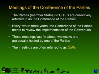 Preparing for the CO P | PPT