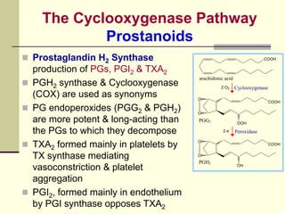 Prostaglandins by dr. s.k.p - their classification | PPT