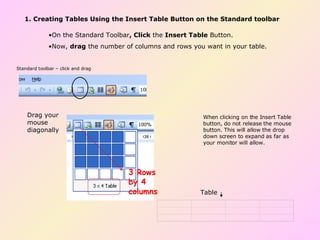 Tables | PPT