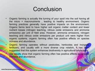 organic farming | PPT