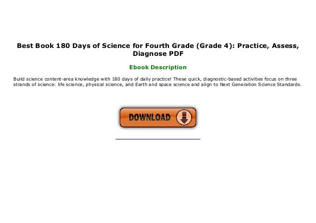 Best Book 180 Days of Science for Fourth Grade (Grade 4): Practice ...