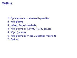 M. Visinescu: Hidden Symmetries of the Five-dimensional Sasaki ...