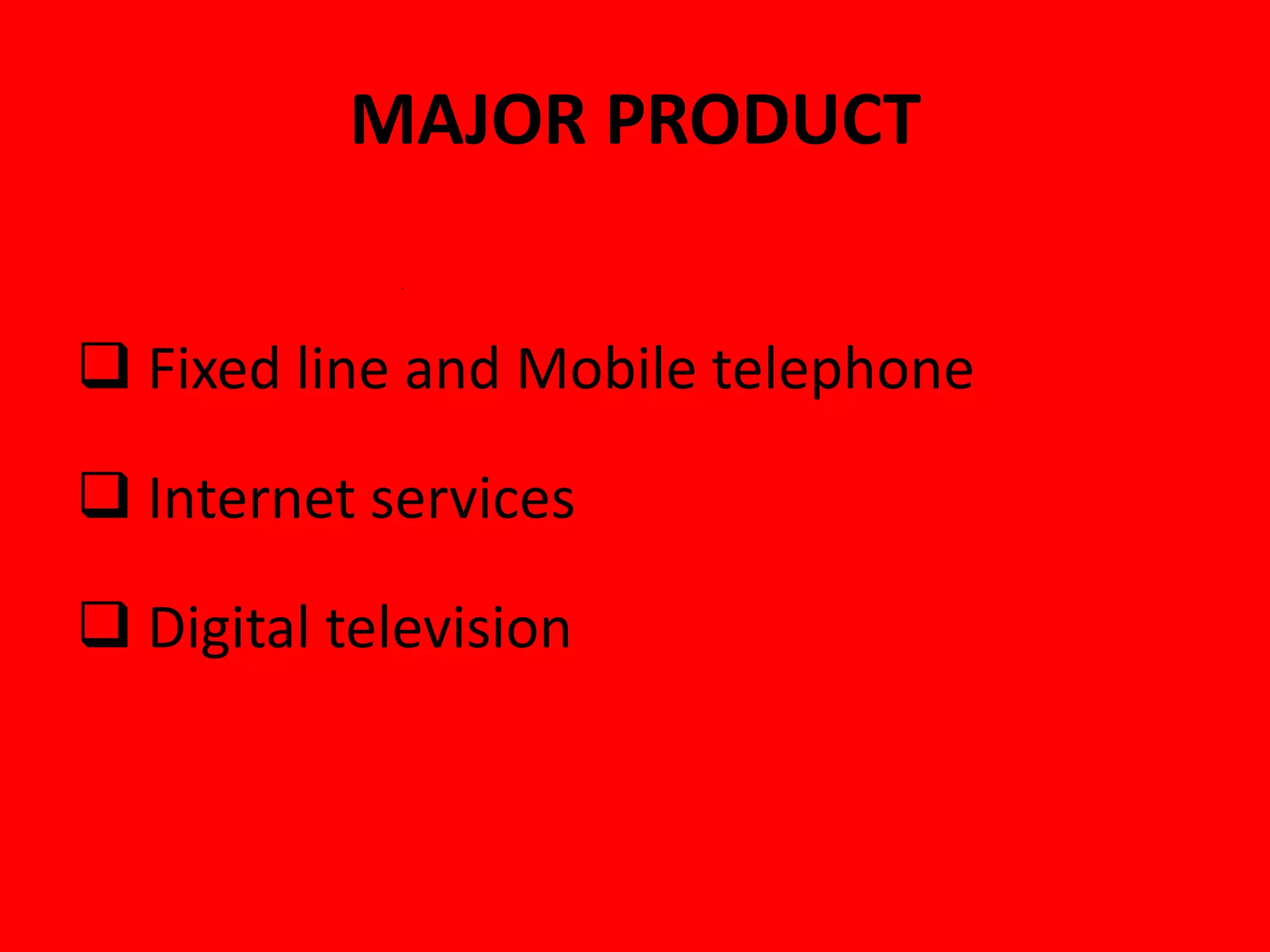 Vodafone Company Presentation | PPTX