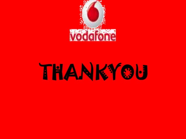 Vodafone Company Presentation | PPTX | Telecommunications Industry | Industries