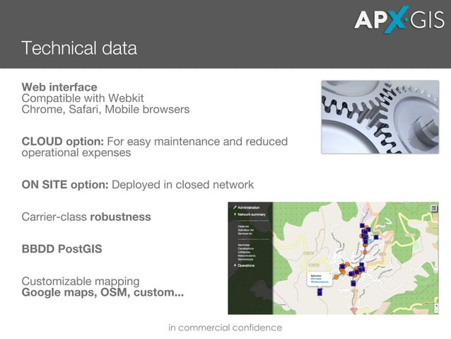 APX GIS optical distribution network inventory platform | PPT