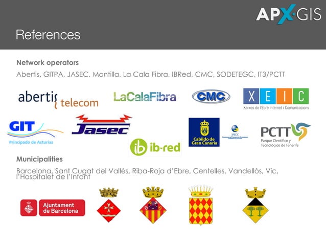 APX GIS optical distribution network inventory platform | PPT