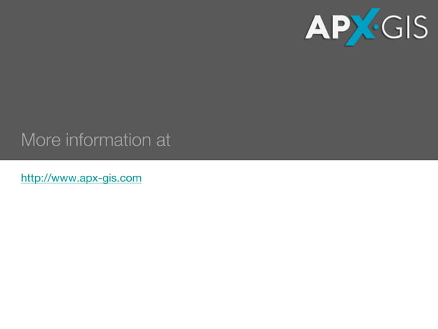 APX GIS optical distribution network inventory platform | PPT