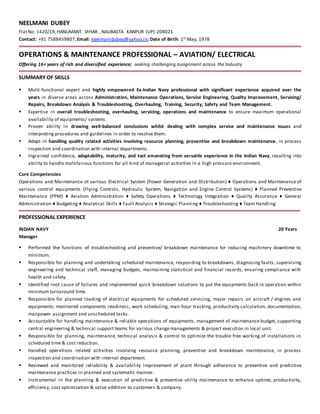 NEELMANI DUBEY TECH | DOCX | Aviation Industry | Industries