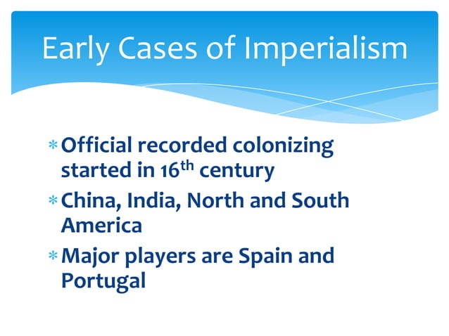 Power Point Presentation for Imperialism | PPTX