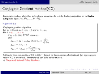 MM framework for RL | PDF